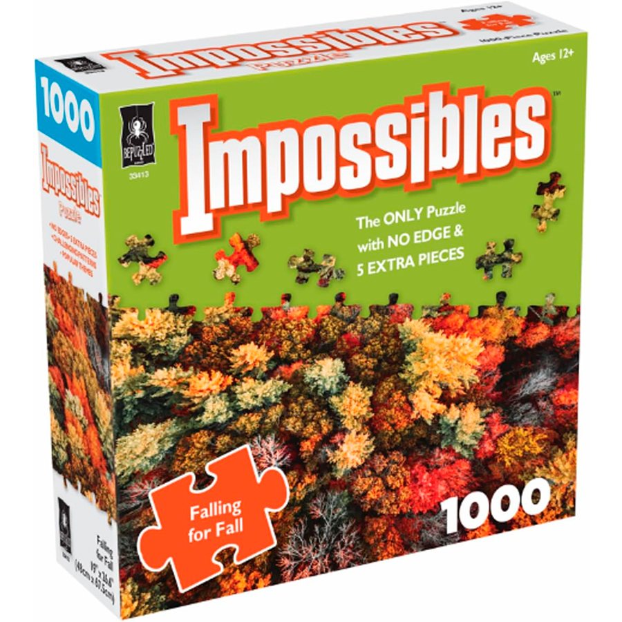 Impossibles Puzzle Falling For Fall - 1000 pc - Best for 12 year olds