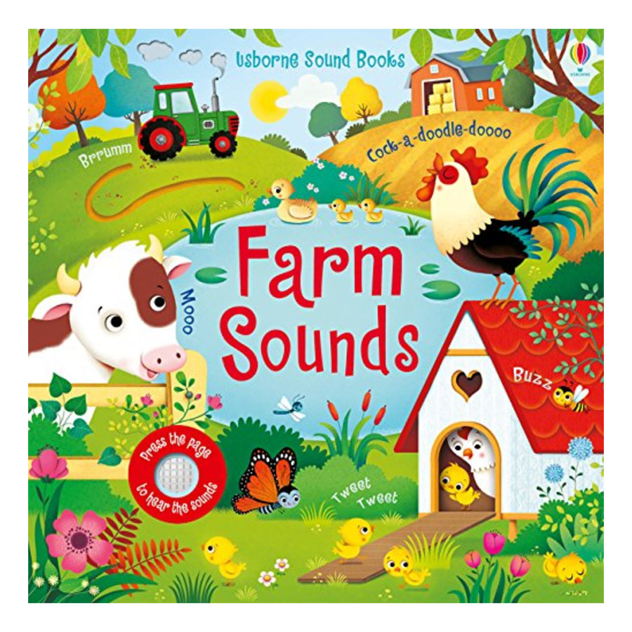Farm Sounds Press-A-Sound Book - - Farm Toys