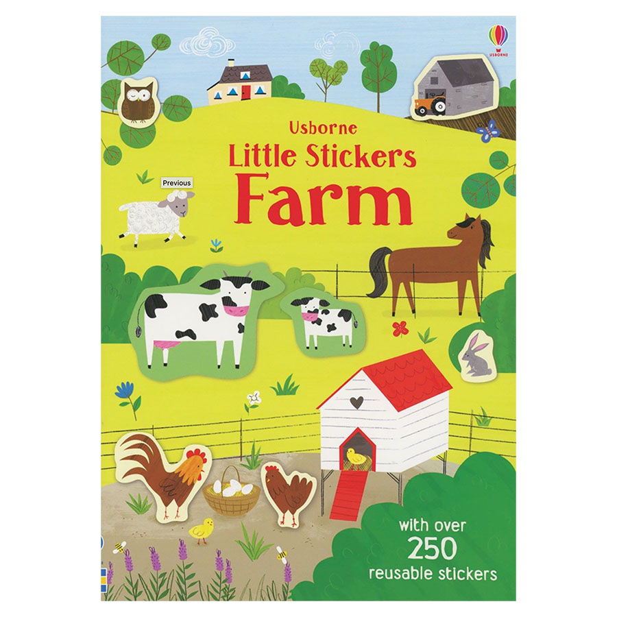 Little Stickers - Farm - - Fat Brain Toys