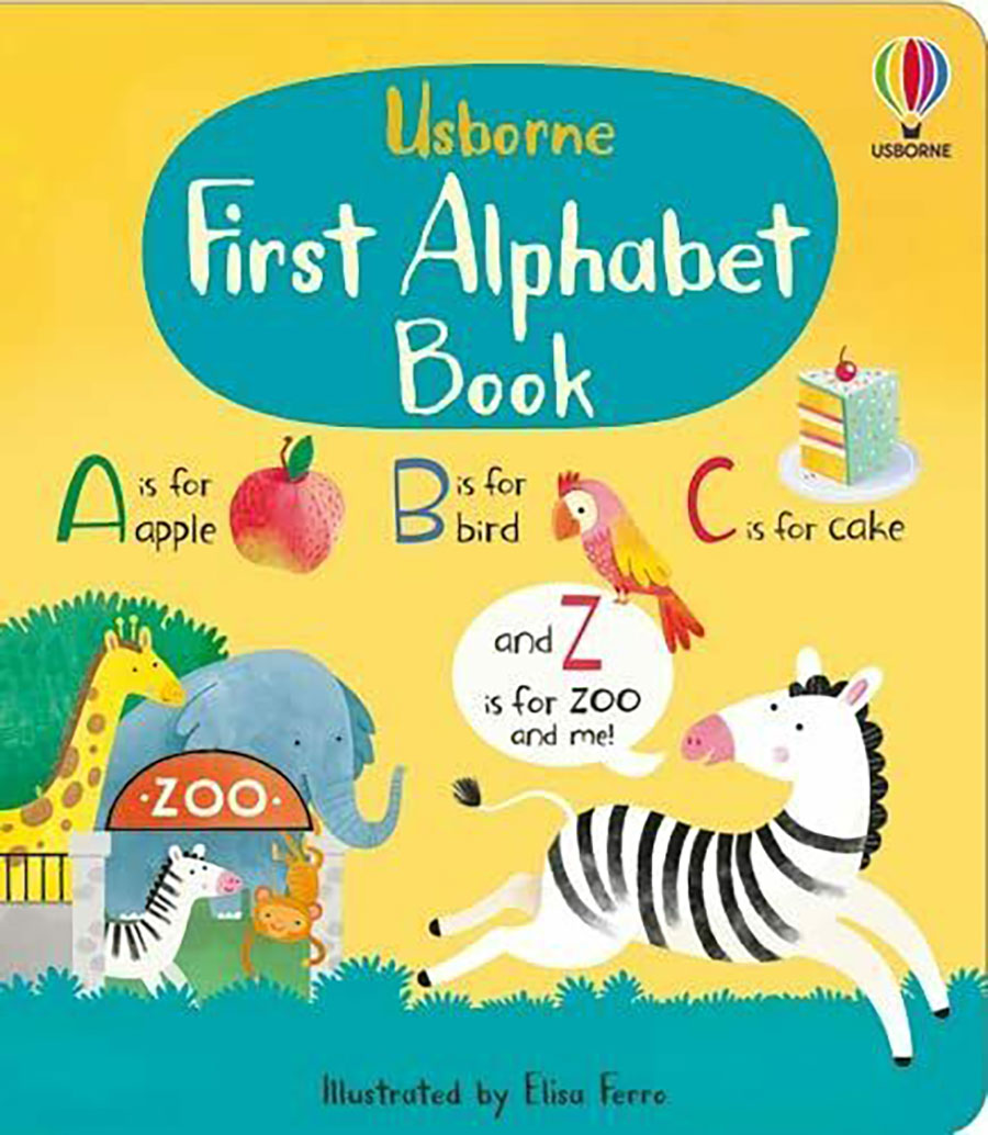 Usborne First Alphabet Book - - Fat Brain Toys