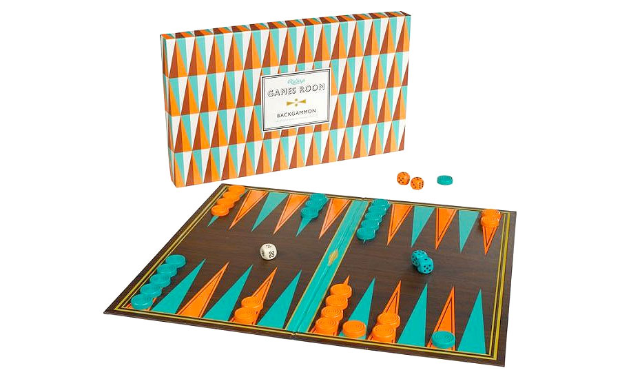 Classic Games - Backgammon - - Fat Brain Toys