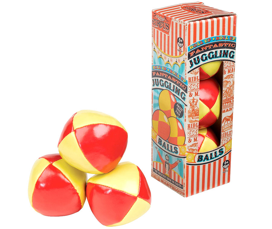 Ridley's Circus - Juggling Balls set of 3 - - Fat Brain Toys