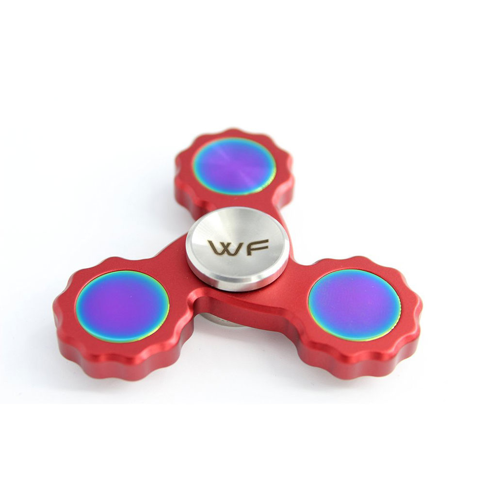 WeFidget Gear Tri-Bar Spinner - - Fat Brain Toys