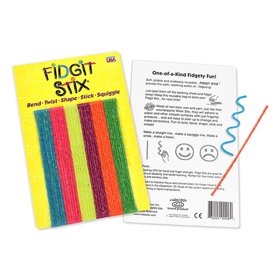 Wikki Stix Fidget Stix - Best Arts & Crafts for Ages 4 to 12