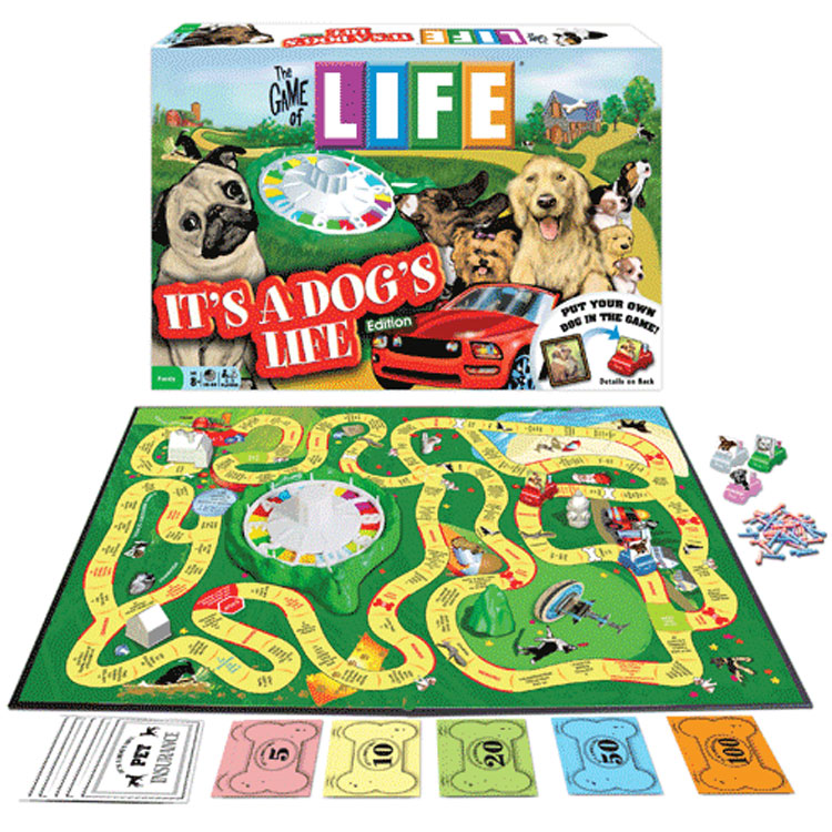 The Game of Life It's A Dog's Life Edition - - Fat Brain Toys