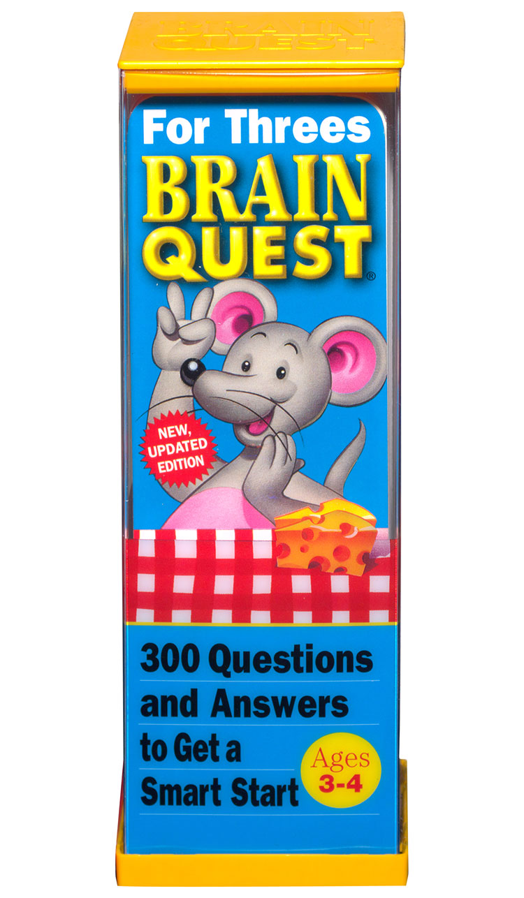 Brain Quest for Threes - - Fat Brain Toys