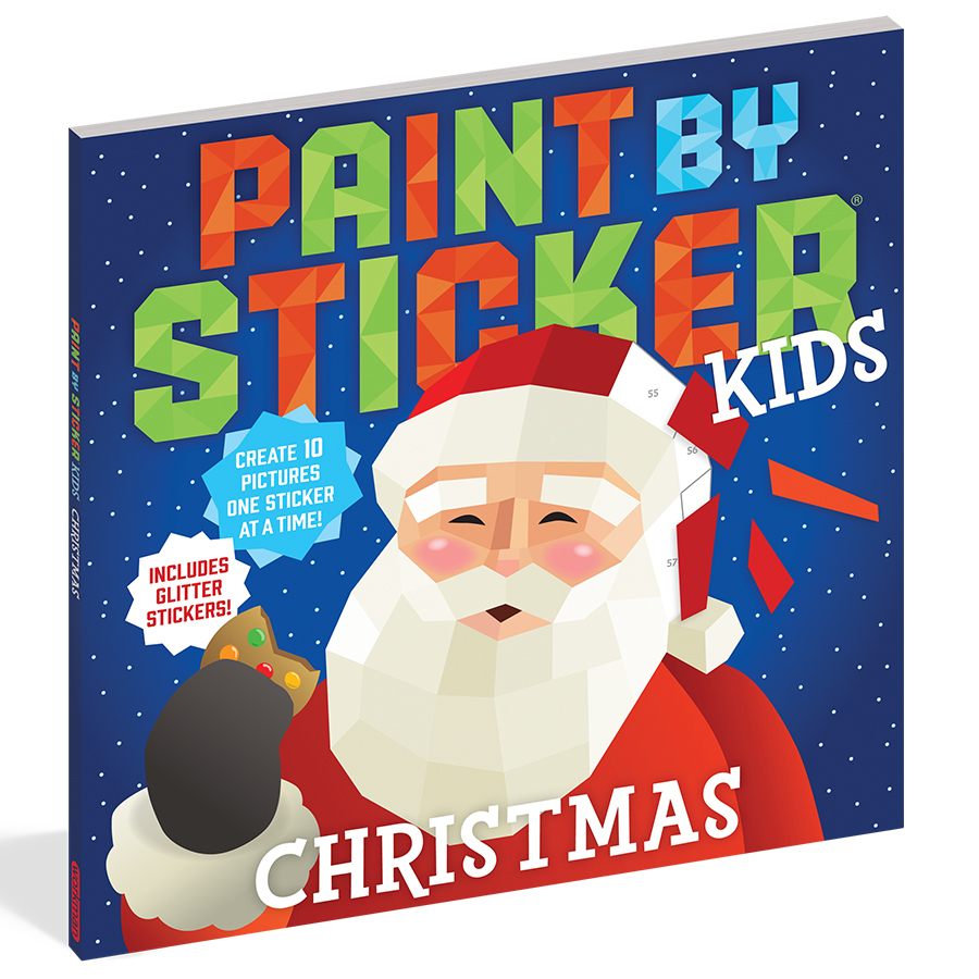 Paint by Sticker Kids - Christmas - Best Arts & Crafts for Ages 5 to 9