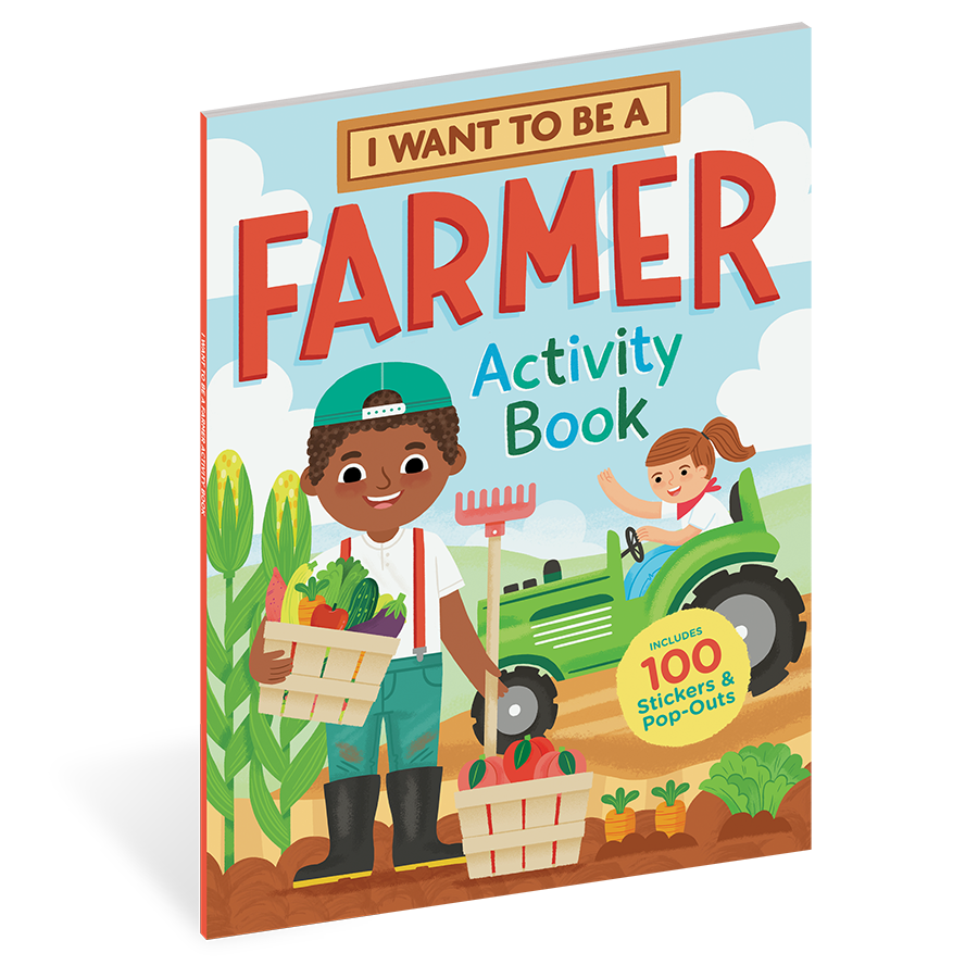 I Want to Be a Farmer Activity Book - - Fat Brain Toys