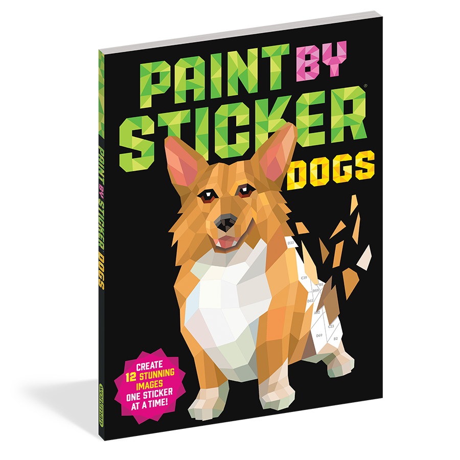 Paint By Sticker - Dogs - Best Arts & Crafts for Ages 5 to 9