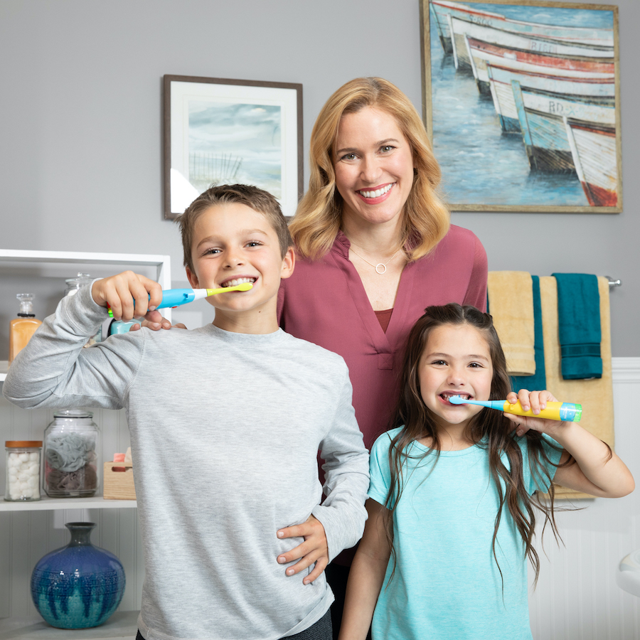 BriteBrush Smart Toothbrush - Baby Shark - - Fat Brain Toys