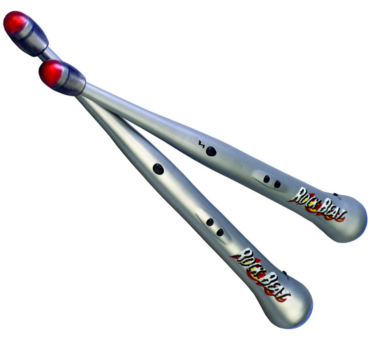 Rock Beat Rhythm Sticks - - Fat Brain Toys