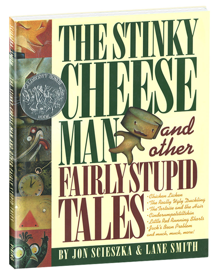 The Stinky Cheese Man Hardcover Book - - Fat Brain Toys