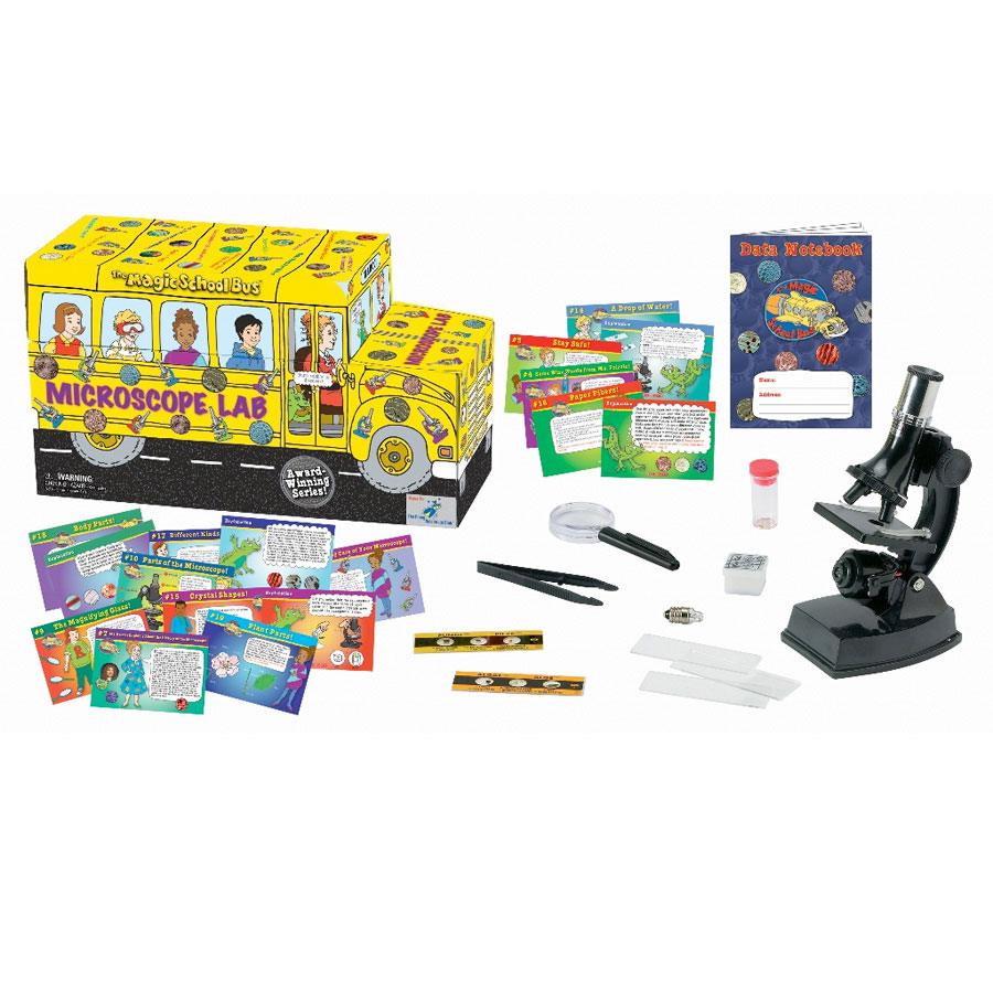 The Magic School Bus - Microscope Lab - - Fat Brain Toys