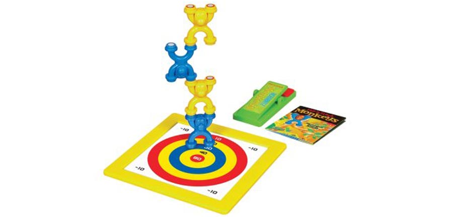 Flip-n-Stack Monkeys - - Fat Brain Toys