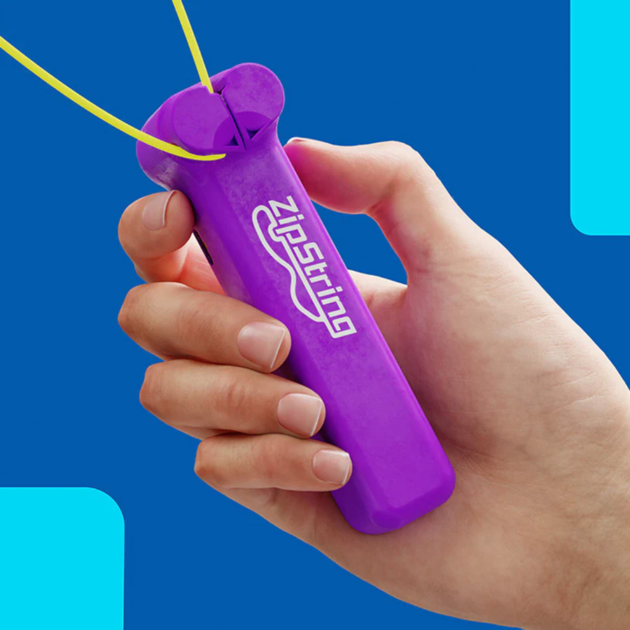 Original Zipstring Toy - Violet - Best Active Play for Ages 4 to 12