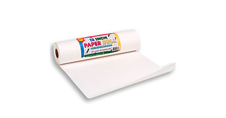 Paper Roll - 12 x 100 inch White - - Fat Brain Toys