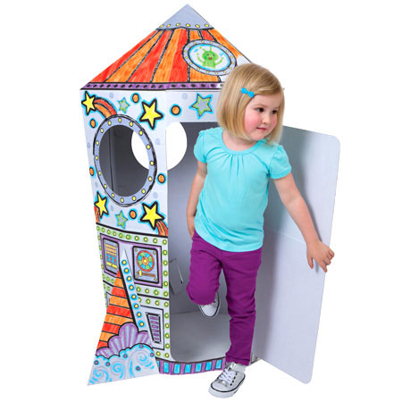 Color A Rocket - - Fat Brain Toys