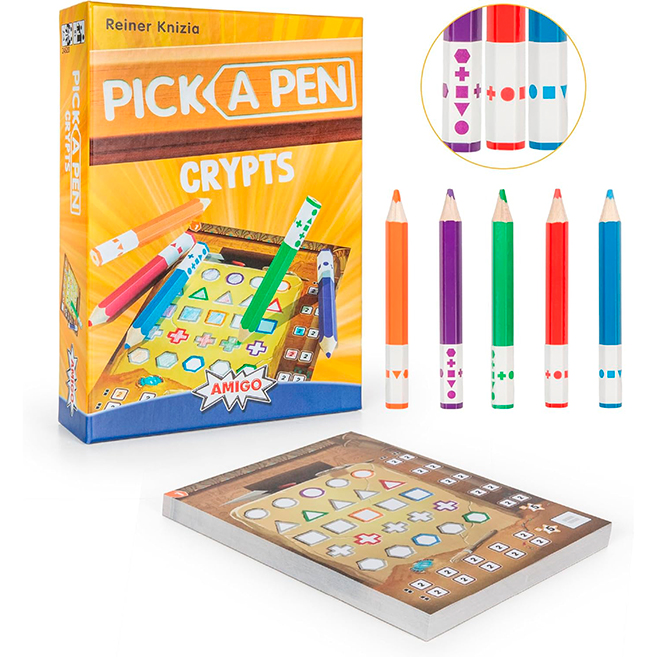 Pick a Pen - Crypts - Best Games for Ages 8 to 12 - Fat Brain Toys