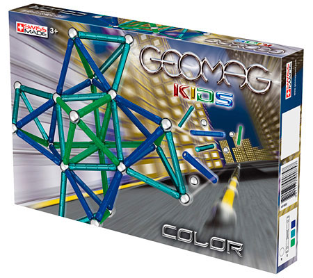 GEOMAG Kids Color - 88 pcs - - Fat Brain Toys