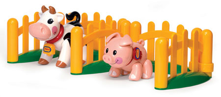 Tolo First Friends Farm Animals - Piglet and Cow Set