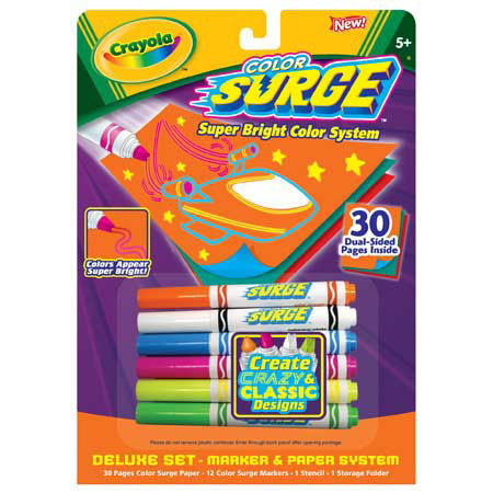 Crayola Color Surge Deluxe Set - - Fat Brain Toys