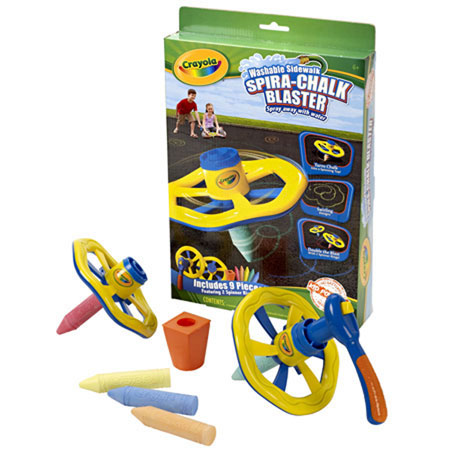 Crayola Spira Chalk Blaster - - Fat Brain Toys