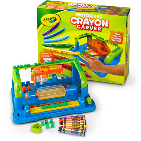 Crayon Carver - - Fat Brain Toys