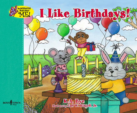Interactive Book About Me - I Like Birthdays! - - Fat Brain Toys