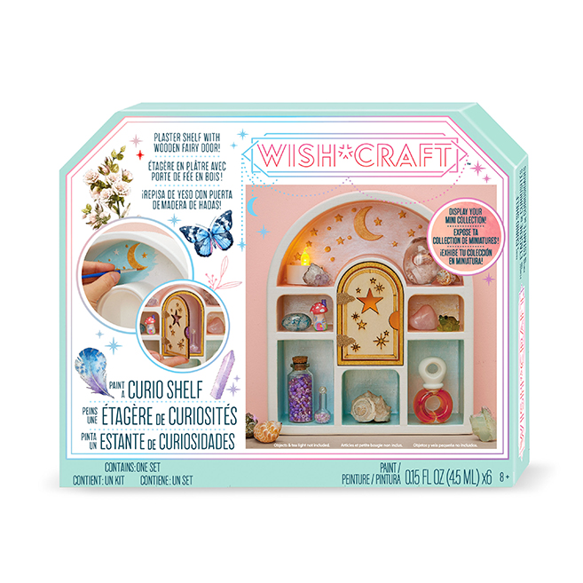 Wish Craft Paint A Curio Shelf - Best Arts & Crafts for Ages 8 to 12