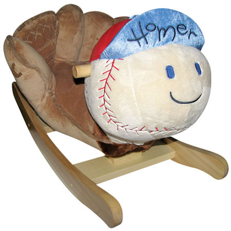 Homer Baseball Rocker - - Fat Brain Toys