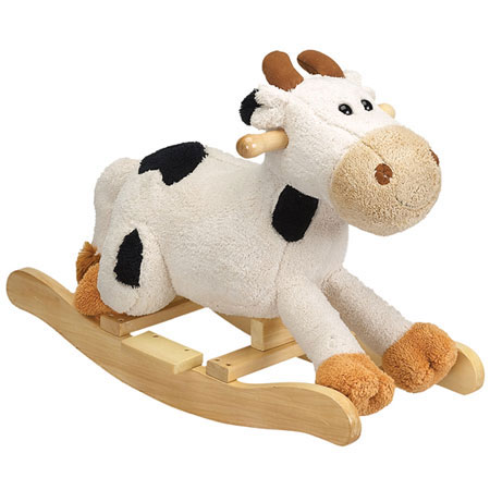Carlton Cow Rocker - - Fat Brain Toys