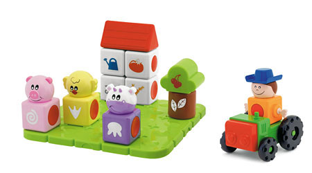 Magic Blocks - Farm - - Fat Brain Toys