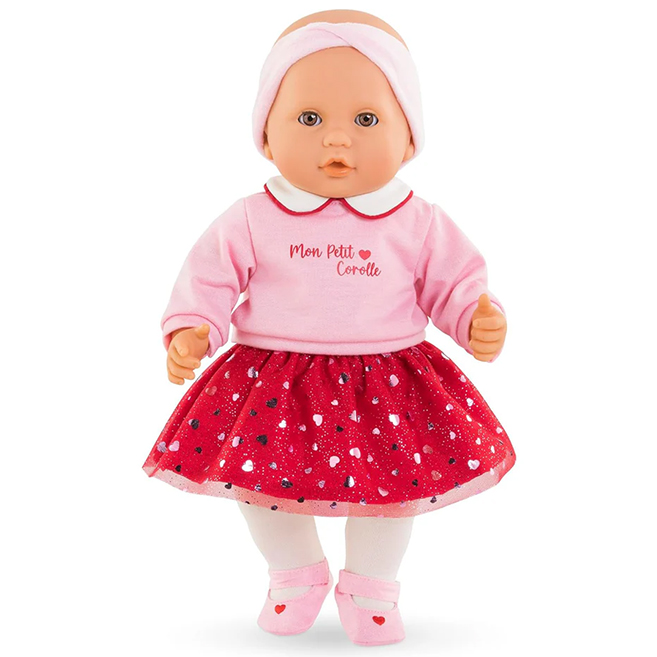Albane Heart Petals Large Baby Doll - 14 inch - Best for Ages 2 to 5