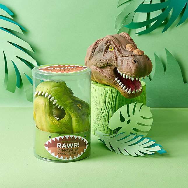 Rawr! T-Rex Hand Puppet - - Fat Brain Toys
