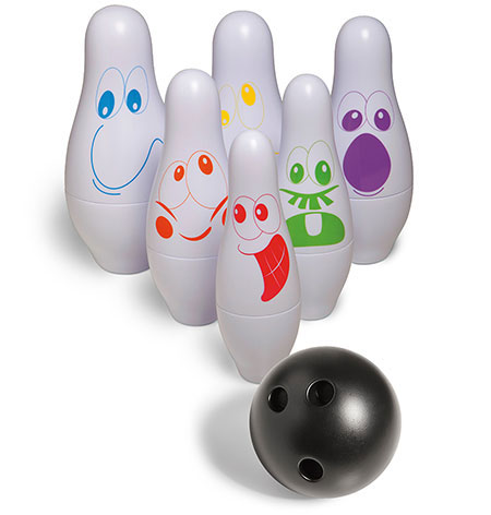 Stack 'n Roll Bowling - - Fat Brain Toys