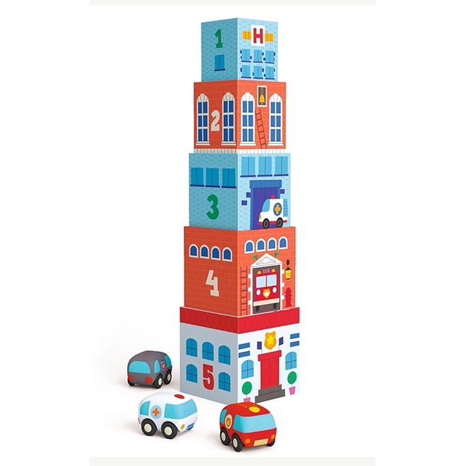 Tower Blocks & Cars - Best Baby Toys & Gifts for Babies