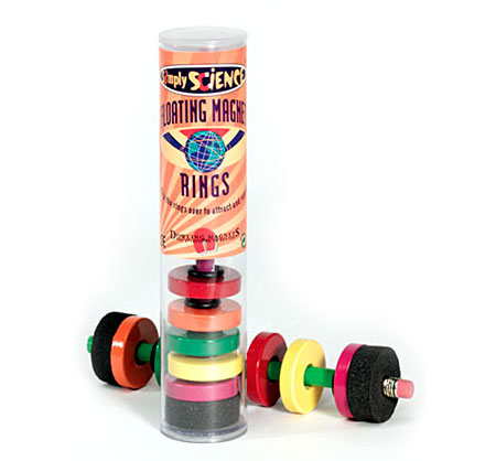 Simply Science Floating Magnet Rings - - Fat Brain Toys