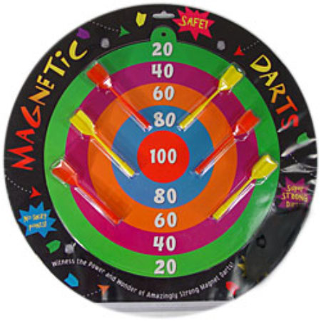 Magnetic Concentric Circles Dart Board - - Fat Brain Toys