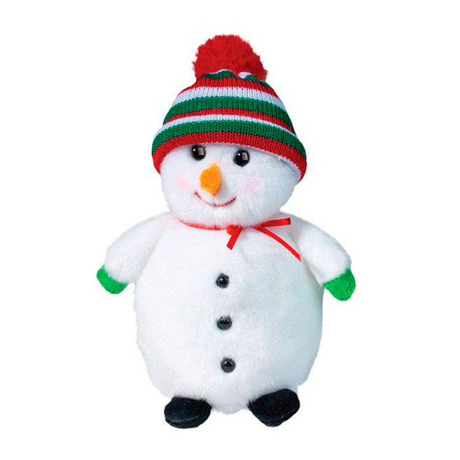 Chilly Snowman - 7 inch - Best Plush for Ages 2 to 7 - Fat Brain Toys