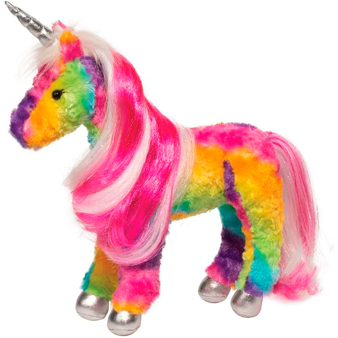 Joy Rainbow Unicorn - 12 inch - - Fat Brain Toys