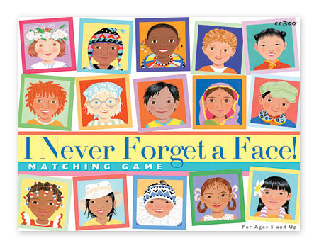 I Never Forget a Face Matching Game - - Fat Brain Toys