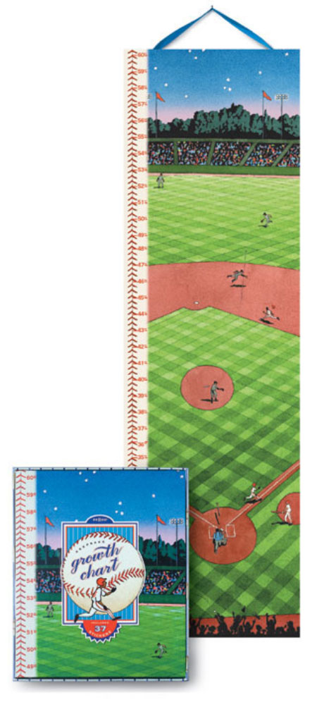 Baseball Growth Chart - - Fat Brain Toys