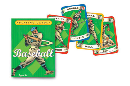 Baseball Playing Cards - - Fat Brain Toys