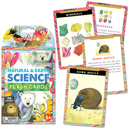 Natural & Earth Science Flash Cards - - Fat Brain Toys