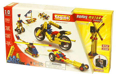 Engino Engineering Series - 10 Models - - Fat Brain Toys