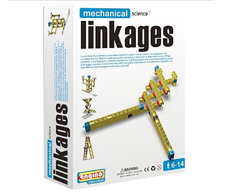 Engino Mechanical Series - Linkages - - Fat Brain Toys