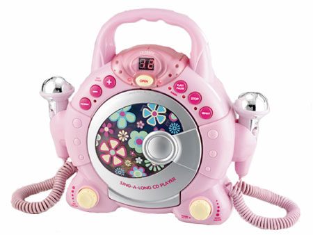 Singalong CD Player - - Fat Brain Toys
