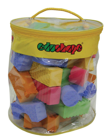 Textured Blocks - 20 pieces - - Fat Brain Toys