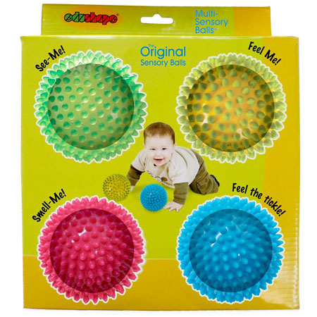 Multi-Sensory Balls - 4 pc