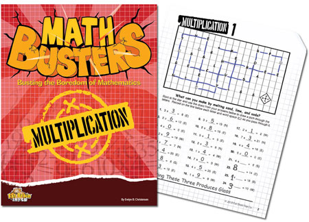 Math Busters - Multiplication - - Fat Brain Toys